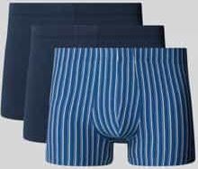 Schiesser Slim Fit Trunks aus Baumwoll-Mix im 3er-Pack