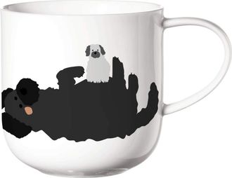 ASA 19447014 coppa Henkelbecher, Porzellan, 0,4l