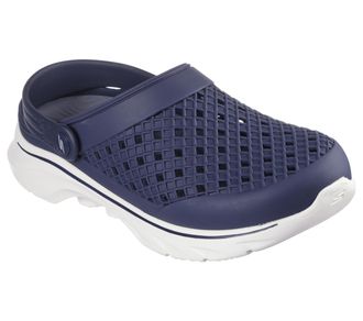 Skechers GO Walk Herren Badeschuhe/Pantoletten/Clogs FOAMIES Blau Synthetik, Größe:47.5, Farbauswahl:blau