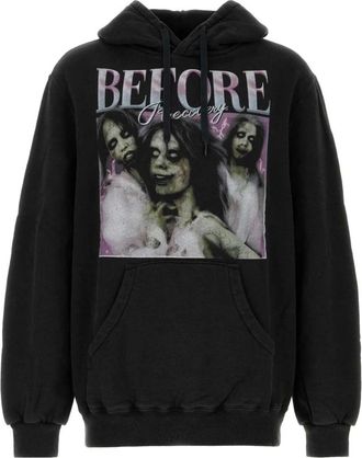 Doublet Homme, Sweatshirts et sweats &agrave; capuche, Noir, Taille: L Before After Idol Sweat &agrave; capuche