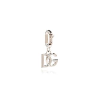 Dolce & Gabbana Anh&auml;nger mit Logo - - Accessories - Herren - Grau - ONE SIZE