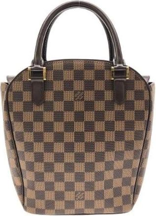 Louis Vuitton Pre-owned Damier Sarria Horizontal Coated Canvas Handbag - Femme - Pre-owned - Brun - Taille: ONE Size