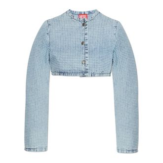 Diesel Femme, Vestes, Bleu, Taille: 42 FR De-Terri-S Veste en jean