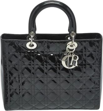 Dior Sac &agrave; main vintage Pre-owned - Femme - Pre-owned - Noir - Taille: ONE Size