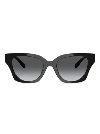 Coach Sonnenbrille mit Cat-Eye-Gestell - Schwarz