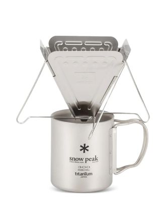 Snow Peak Goutteur à café pliable (140 g) - Argent
