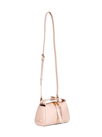 Dolce & Gabbana Womens Handbag Vittoria Nude Calf Leather Handbags Hand Bags