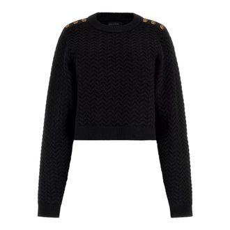 Guess Femme, Pulls, Noir, Taille: 40 FR Pull Reona