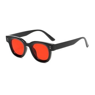Generic Lunettes De Soleil &Agrave; Petite Monture For Hommes Et Femmes, For Les Vacances En Plein Air, D&eacute;placements Quotidiens, La Conduite(Red)