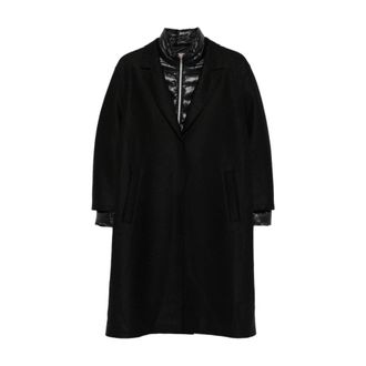 Herno Doppelreihiger Mantel - - Coats - Damen - Schwarzk - XL