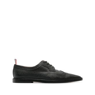 Thom Browne Pointed-Toe Leder Brogues - - Shoes - Damen - Schwarzk - 37 EU