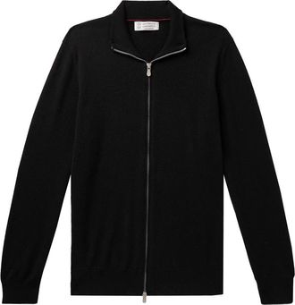Brunello Cucinelli Homme, Sweatshirts et sweats &agrave; capuche, Noir, Taille: L Ch101 Cardigan
