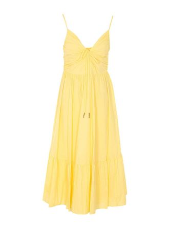 Michael Michael Kors Robe Au Genou - Jaune