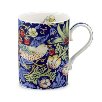 Portmeirion Royal Worcester Strawberry Thief - Indigo Mineral Gift Boxed Mug by Portmeirion