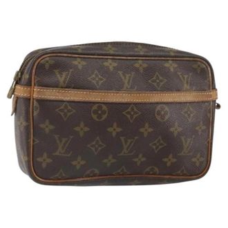 Louis Vuitton Pre-owned Canvas Clutch - - Pre-owned - Damen - Braun - ONE SIZE