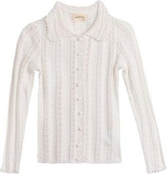 Petite Mendigote Cardigan en maille ajour&eacute;e