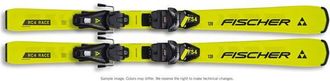 Fischer Kinder Racing Ski RC4 RACE JR (70-120) JRS + FS4 CA J