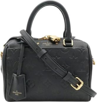 Louis Vuitton Sac &agrave; main vintage en toile Pre-owned - Femme - Pre-owned - Noir - Taille: ONE Size