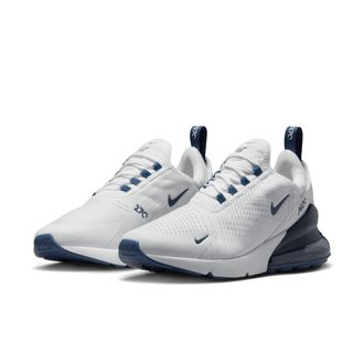 Nike Sneaker NIKE SPORTSWEAR Nike Air Max 270, Damen, Gr. 36,5, new slate, wei&szlig;, wei&szlig;, Synthetik, Textil, Schuhe Sneaker, Topseller