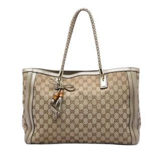 Gucci Sac fourre-tout Bella Pre-owned - Femme - Pre-owned - Beige - Taille: ONE Size