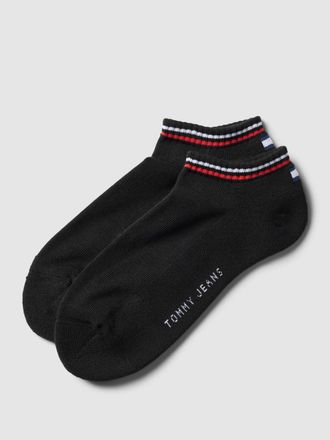 Tommy Hilfiger Sneakersocken mit Kontraststreifen im 2er-Pack