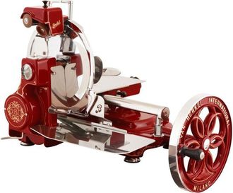Berkel Slicer Volano Fiorito B114 Farbe Rot Golddekorationen - Berkel