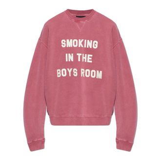 Dsquared2 Homme, Sweatshirts et sweats &agrave; capuche, Rose, Taille: M SweaT-shirt avec &eacute;cusson