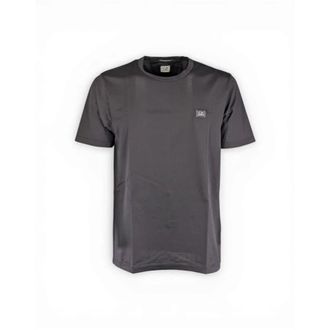 C.P. Company Logo T-Shirt - - Tops - Herren - Grau - M