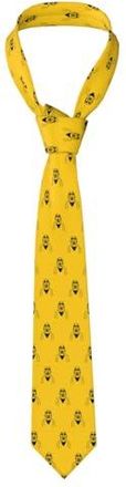 Generic Cravate Motif De Statues Anciennes Jaune R&eacute;glable Tie Tendance Cravates Homme Pour &Eacute;v&eacute;nements Accessoires F&ecirc;te