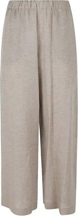 Fabiana Filippi Femme, Pantalons, Gris, Taille: 34 FR Wide Pantalons
