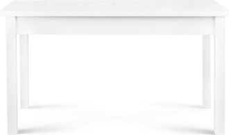 Konsimo Cenare Klappbarer Esstisch, Ausziehbar, Weiß - Konsimo