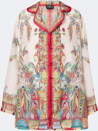 Etro Oversize Hemd aus Seide