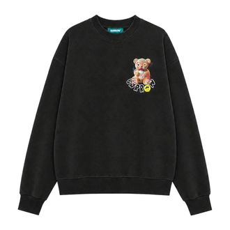 Barrow Sweatshirt mit Rundhalsausschnitt und Rippb&uuml;ndchen - - Sweatshirts & Hoodies - Herren - Schwarzk - M
