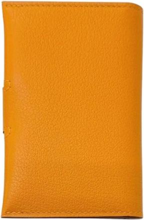 Herm&egrave;s Pre-owned Card Case - Femme - Pre-owned - Jaune - Taille: ONE Size