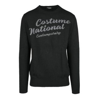 Costume National Moderne Strickpullover - - Knitwear - Herren - Schwarzk - XL
