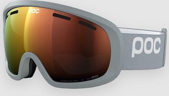 Poc Fovea Mid Granite Grey Goggle partly sunny orange