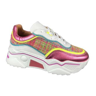 DWRS Moon Tweed Sneakers - - Shoes - Damen - Rosa - 36 EU