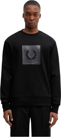 Fred Perry Herren, Sweatshirts & Hoodies, Schwarzk, XLGr&ouml;&szlig;e