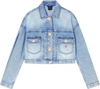 A|X Armani Exchange Blouson Jacke - - Jackets - Damen - Blau - M