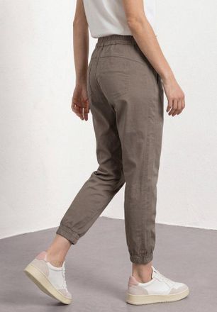 Street One Jogger Pants aus Baumwolle mit Stretchanteil