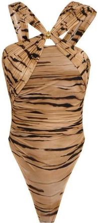 Elisabetta Franchi Femme, Tops, Brun, Taille: 38 FR Suits