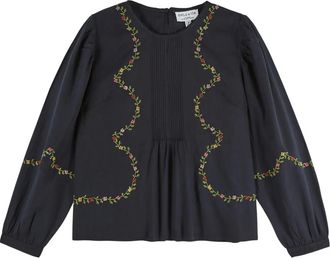 Emile Et Ida Blouse Estelle Point de Croix Coton Emile et Ida
