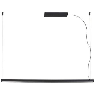 Faro Barcelona Faro vico 115 cm schwarze Pendelleuchte mit Baldachin