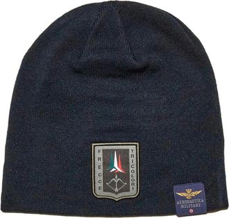 Aeronautica unisex, Accessoires, Bleu, Taille: ONE Size Toque Patch Frecce Tricolori