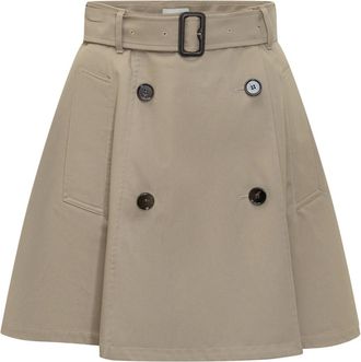 Burberry Femme, Jupes, Gris, Taille: 34 FR Josselyn Skirt