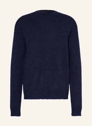 Jil Sander Alpaka-Pullover blau