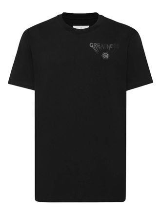 Philipp Plein T-Shirt mit Applikation - Schwarz