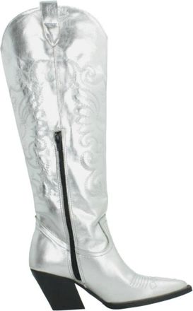 Yellow Femme, Chaussures, Gris, Taille: 39 EU Western Style Cowboy Bottes