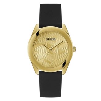 Guess Uhr - Analoguhr Cubed - Gr. unisize - in Schwarz - f&uuml;r Damen