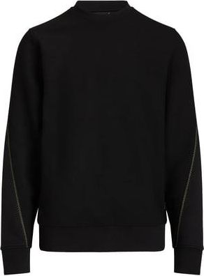 Paul Smith Sweat en coton piqu&eacute; m&eacute;lang&eacute; avec bande horizontale &agrave; larri&egrave;re